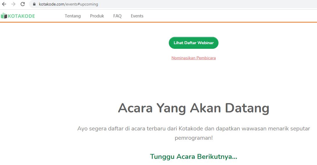 Untung Ada Kotakode.com, Belajar Koding Jadi Semakin Gampang ! – Wahid Priyono